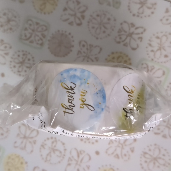 unknown | Office | 50 Count Thank You Stickers Water Colors New | Poshmark